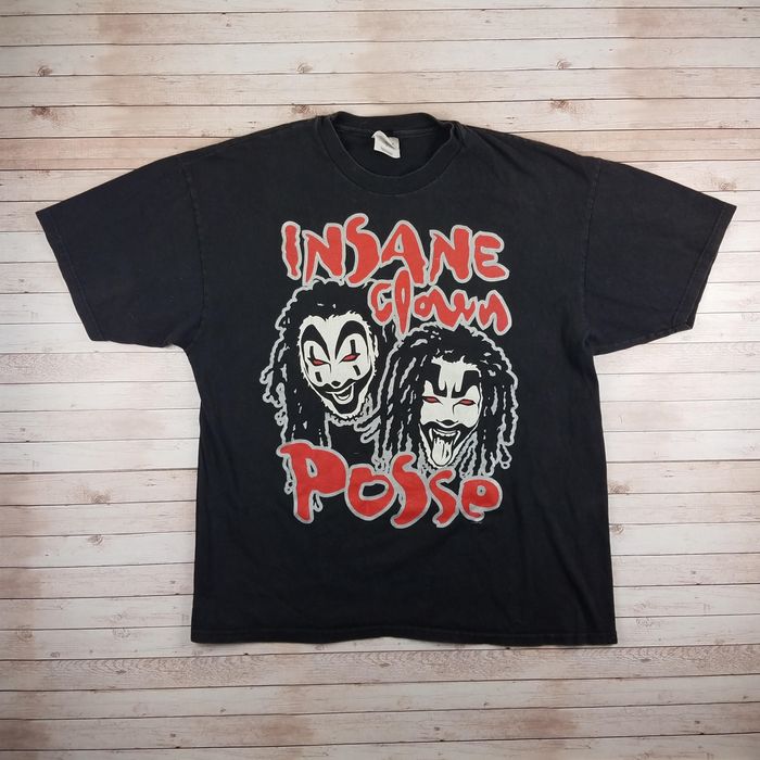 Vintage VTG 90s/00s ICP Insane Clown Posse Rap Tee Shirt | Grailed