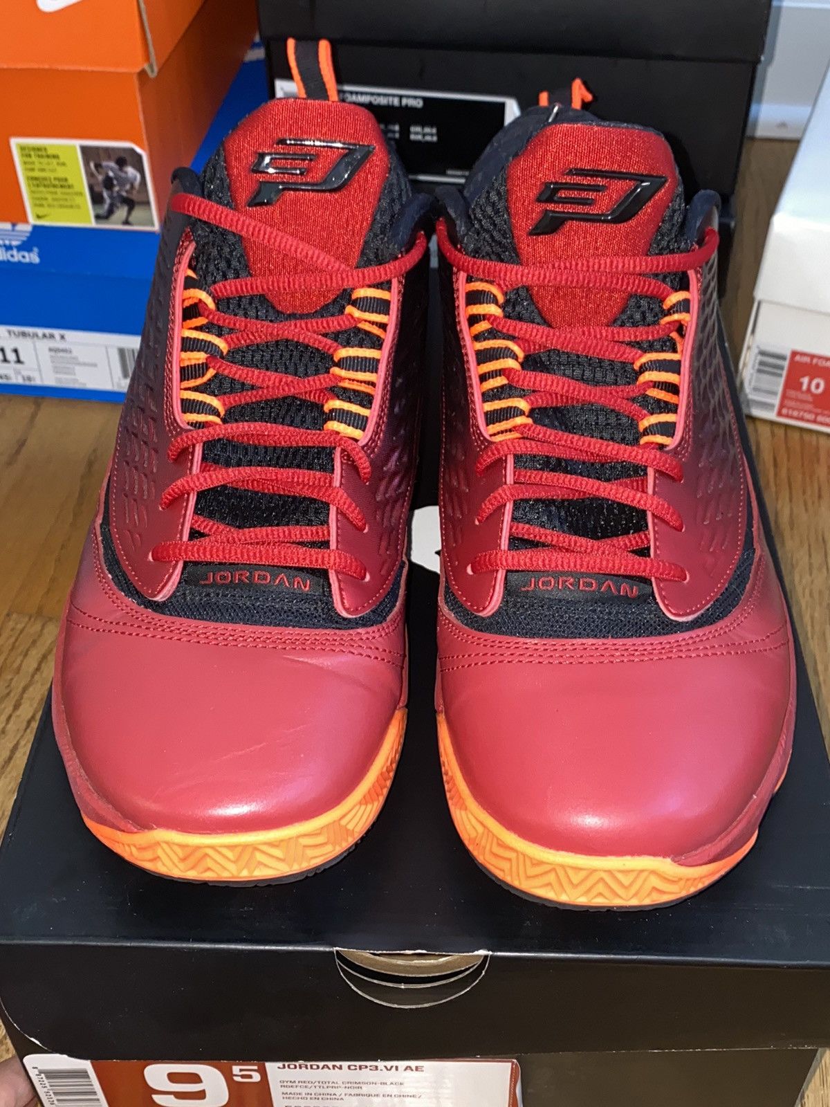 Nike Jordan CP3.VI AE Gym Red Total Crimson Black | Grailed