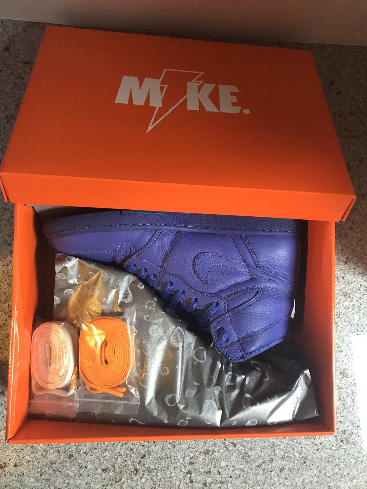 Jordan Brand Air Jordan 1 Retro High OG G8RD Rush Violet Gatorade Pack ...