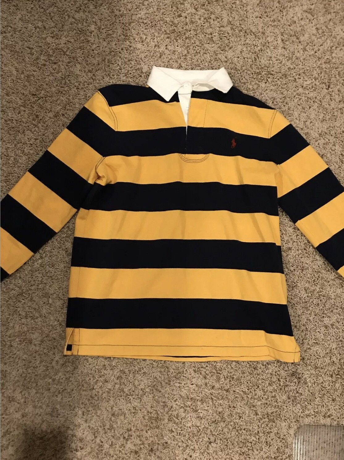 Kanye West × Polo Ralph Lauren Polo Ralph Lauren Rugby Polo Long Sleeve ...