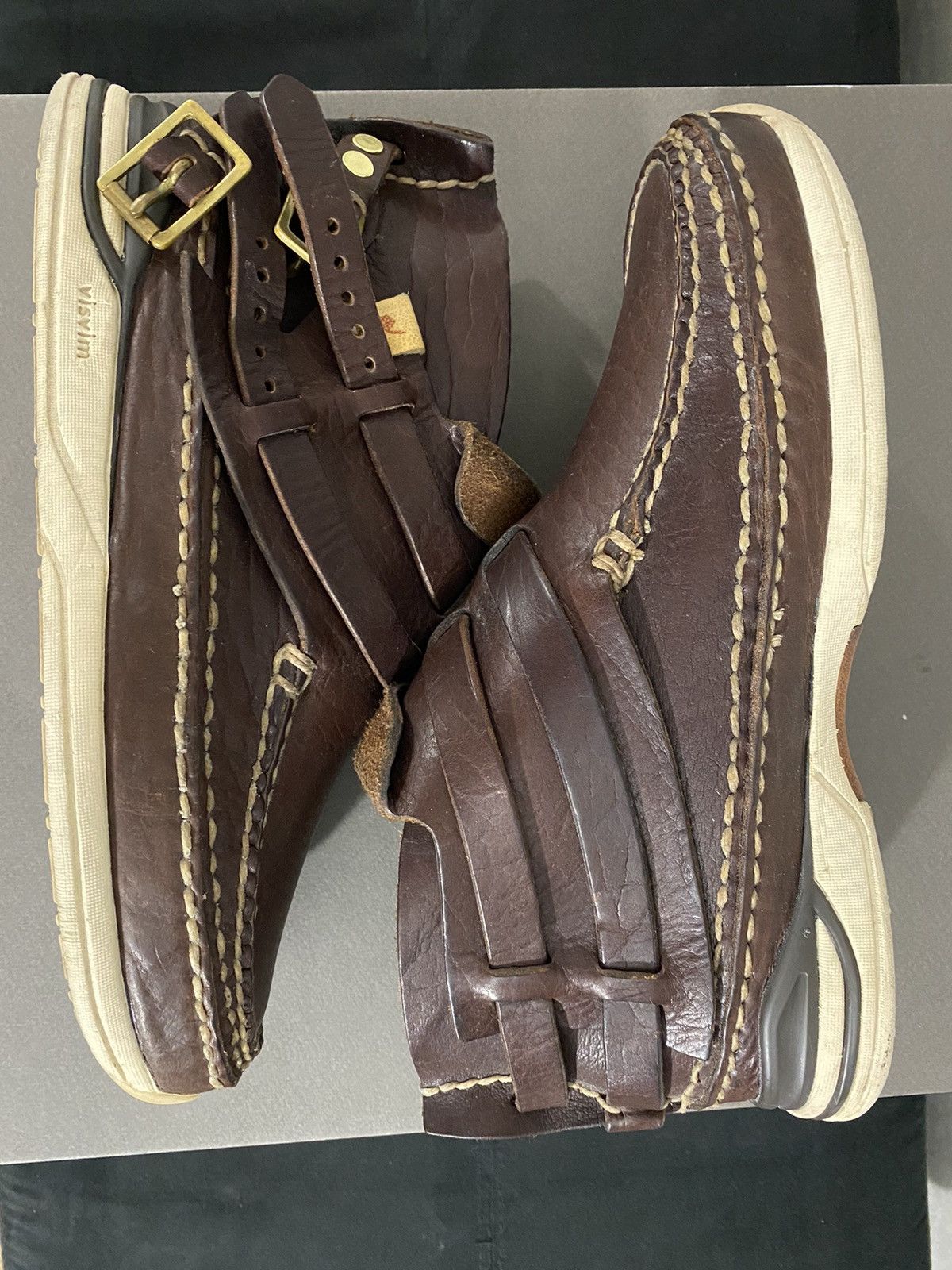 Visvim Mesa Moc-Folk (Bison) | Grailed
