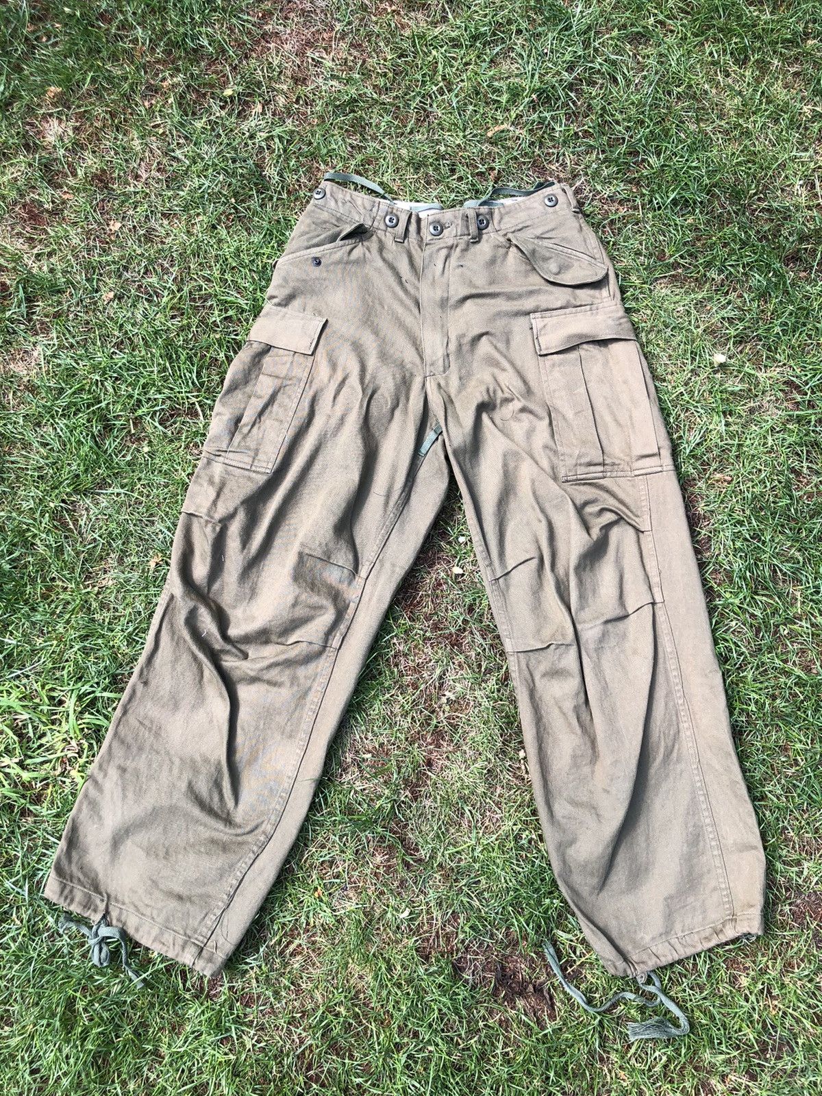 Vintage 1951 m51 field cargo pants. | Grailed
