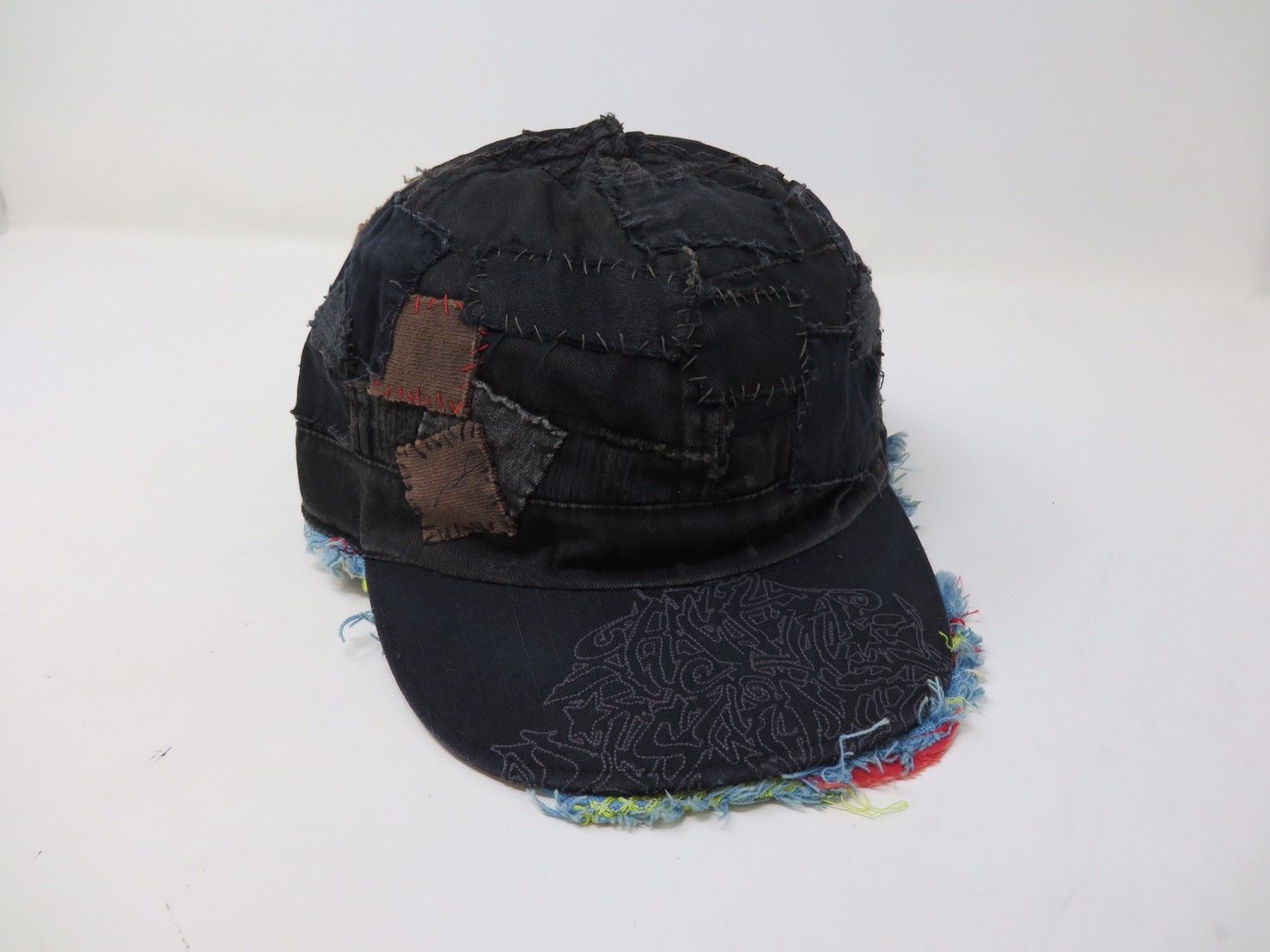 Undercover 2003SS Undercoverism x Hectic Scab Patchwork Cap | Grailed