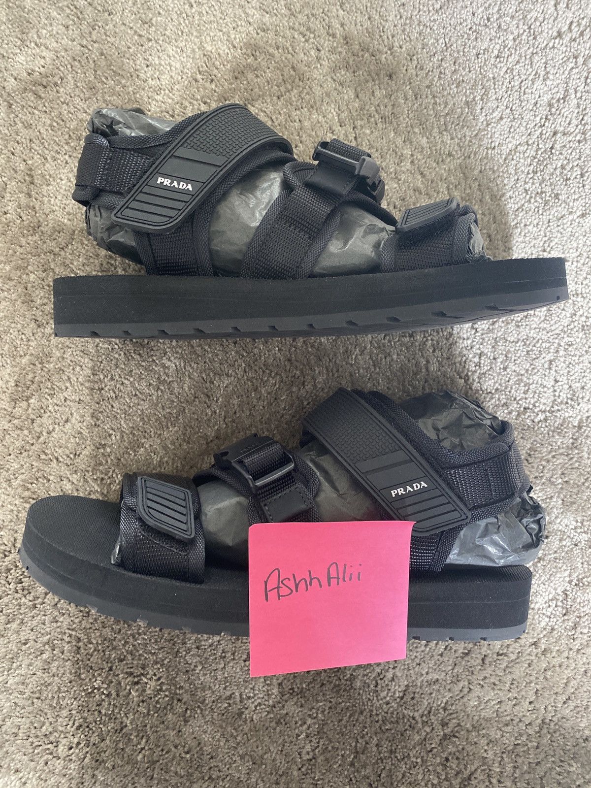 Prada Prada chunky sandals | Grailed