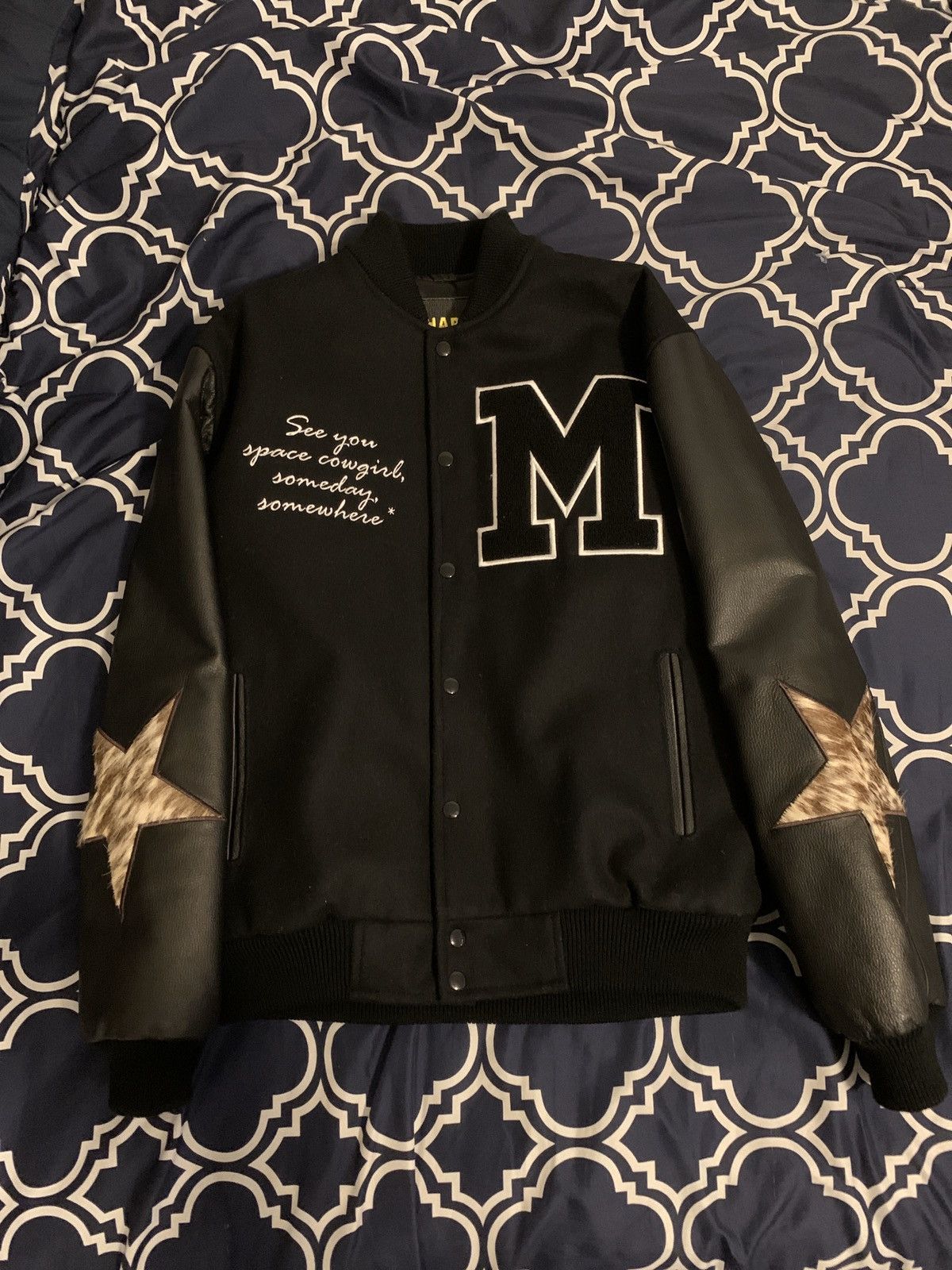 Malice Studios Malice Varsity Jacket | Grailed