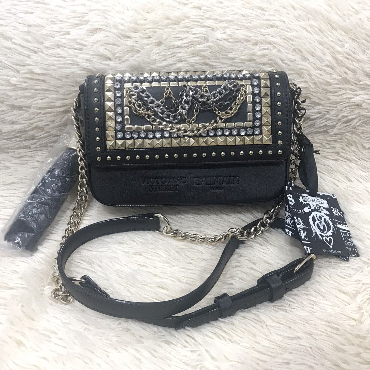 Balmain NWT Limited Edition Victoria Secret x Balmain Sling Bag | Grailed