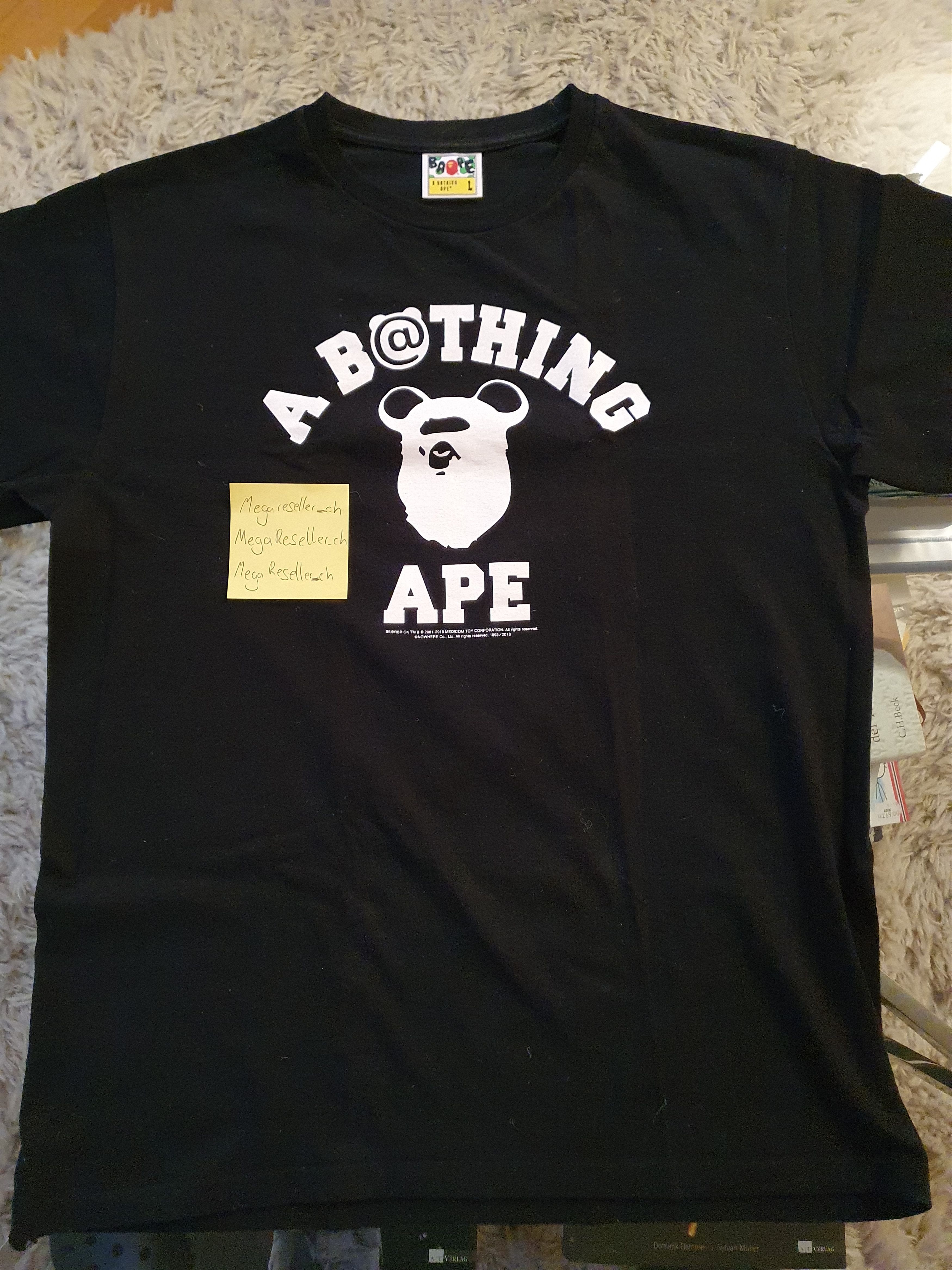 Bape Bape x Bearbrick T-Shirt | Grailed