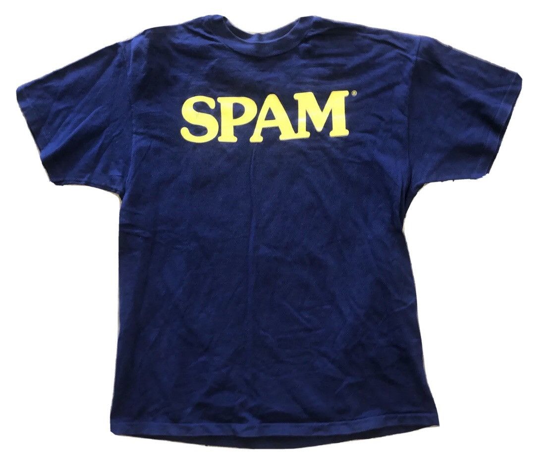 Vintage Vintage 90s Spam Tee T Shirt Large Single Stitch Made In USA ...