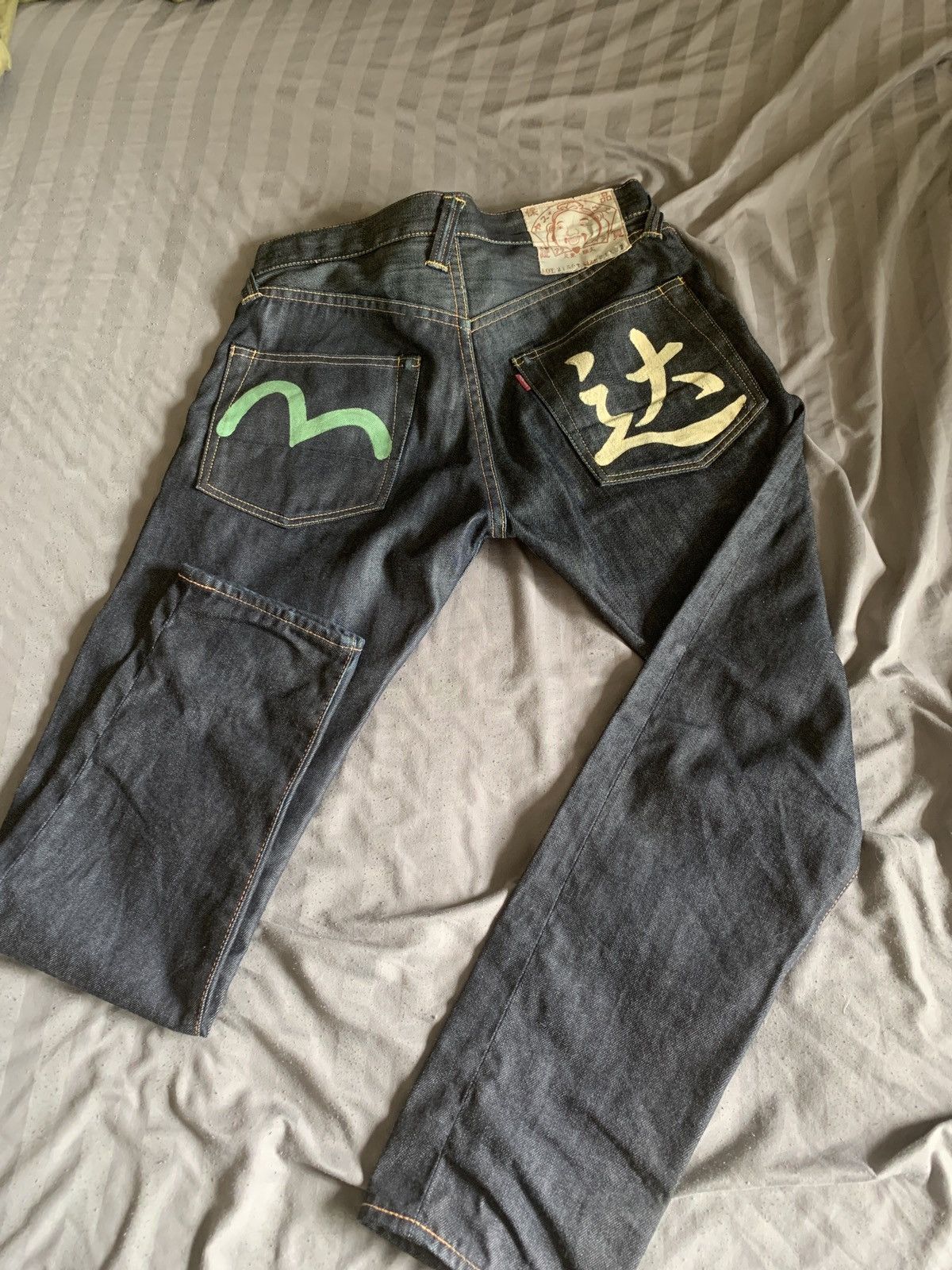 Evisu evisu multi pocket jeans | Grailed