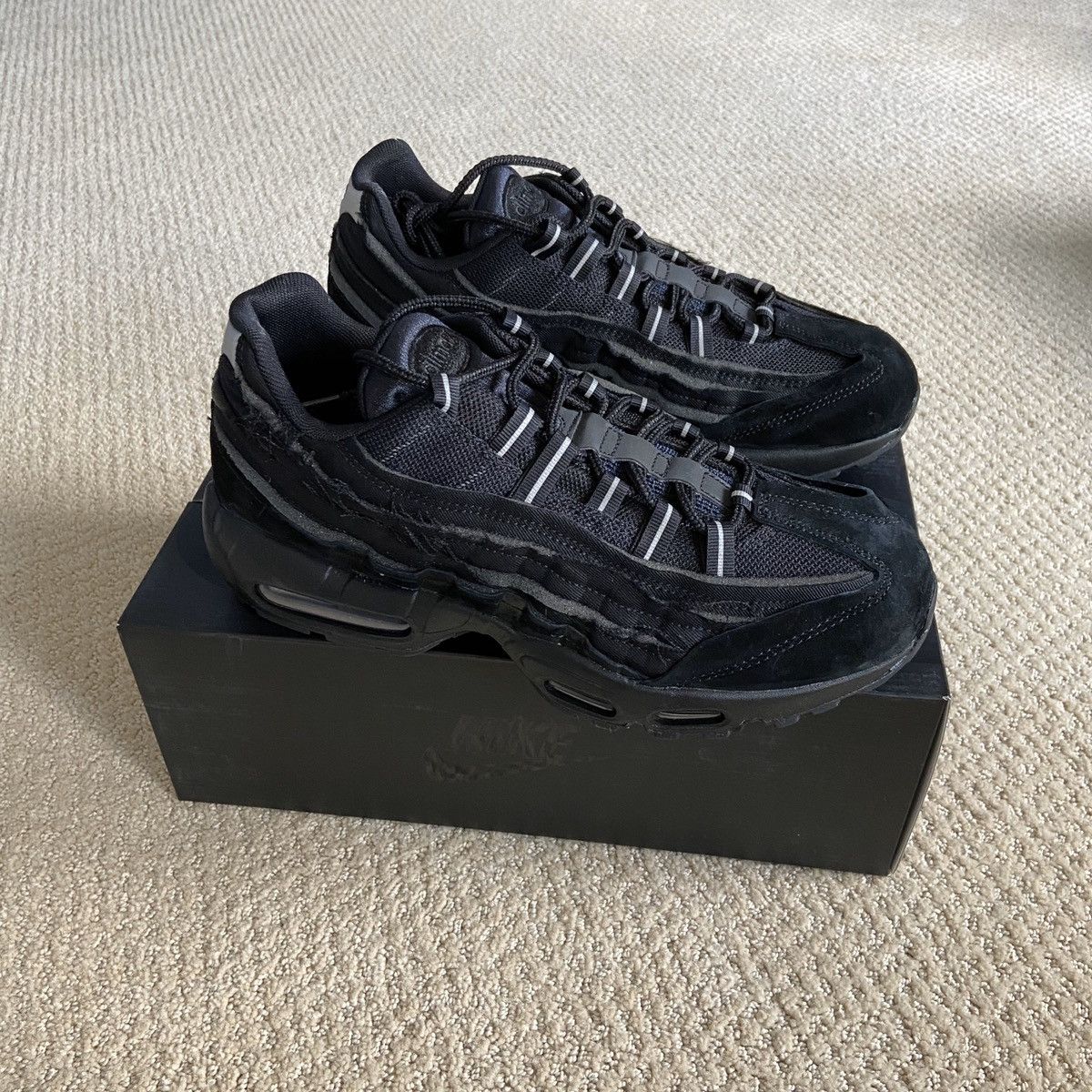 Comme Des Garcons Homme Plus × Nike CDG Homme Plus Air Max 95 Black ...