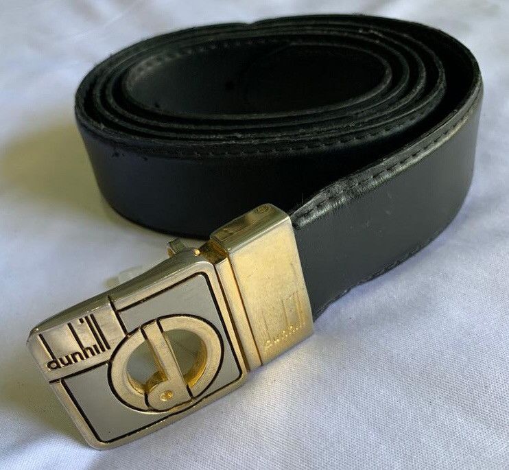 Alfred Dunhill Authentic Dunhill Buckle Belt Customize | Grailed