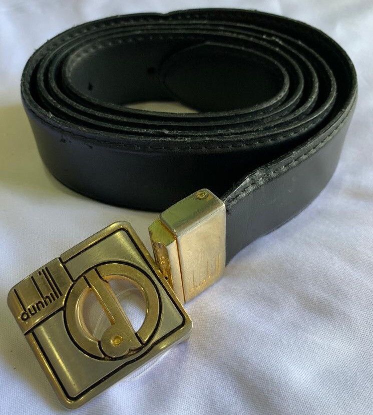 Alfred Dunhill Authentic Dunhill Buckle Belt Customize | Grailed
