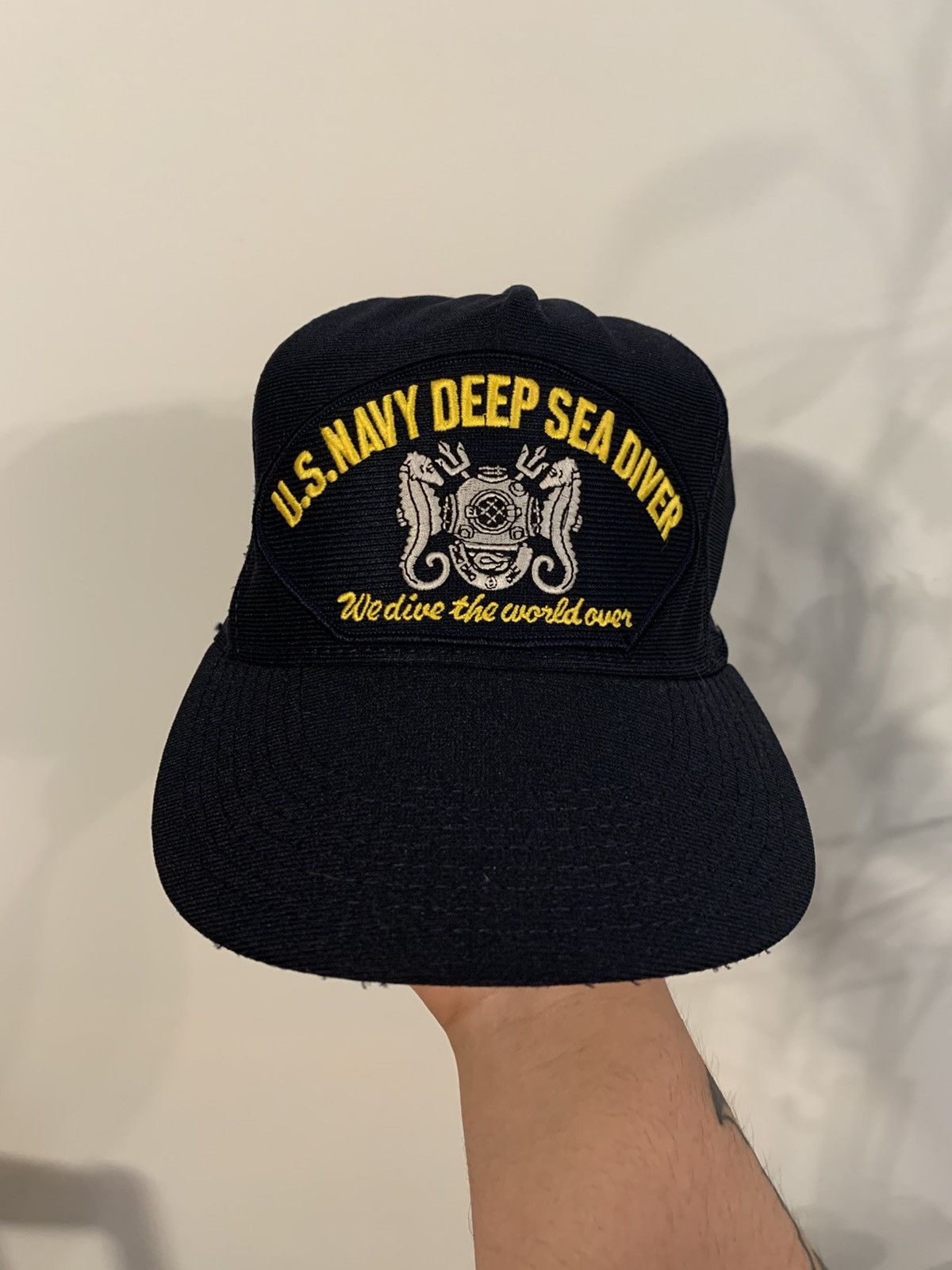 Hype × Streetwear × Vintage Vintage Deep Sea Diver cap | Grailed