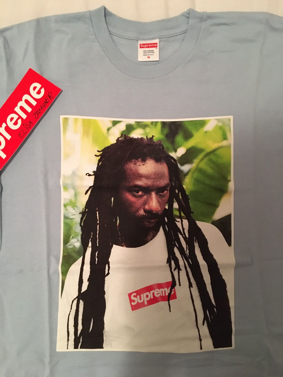 Supreme Buju Banton Tee | Grailed