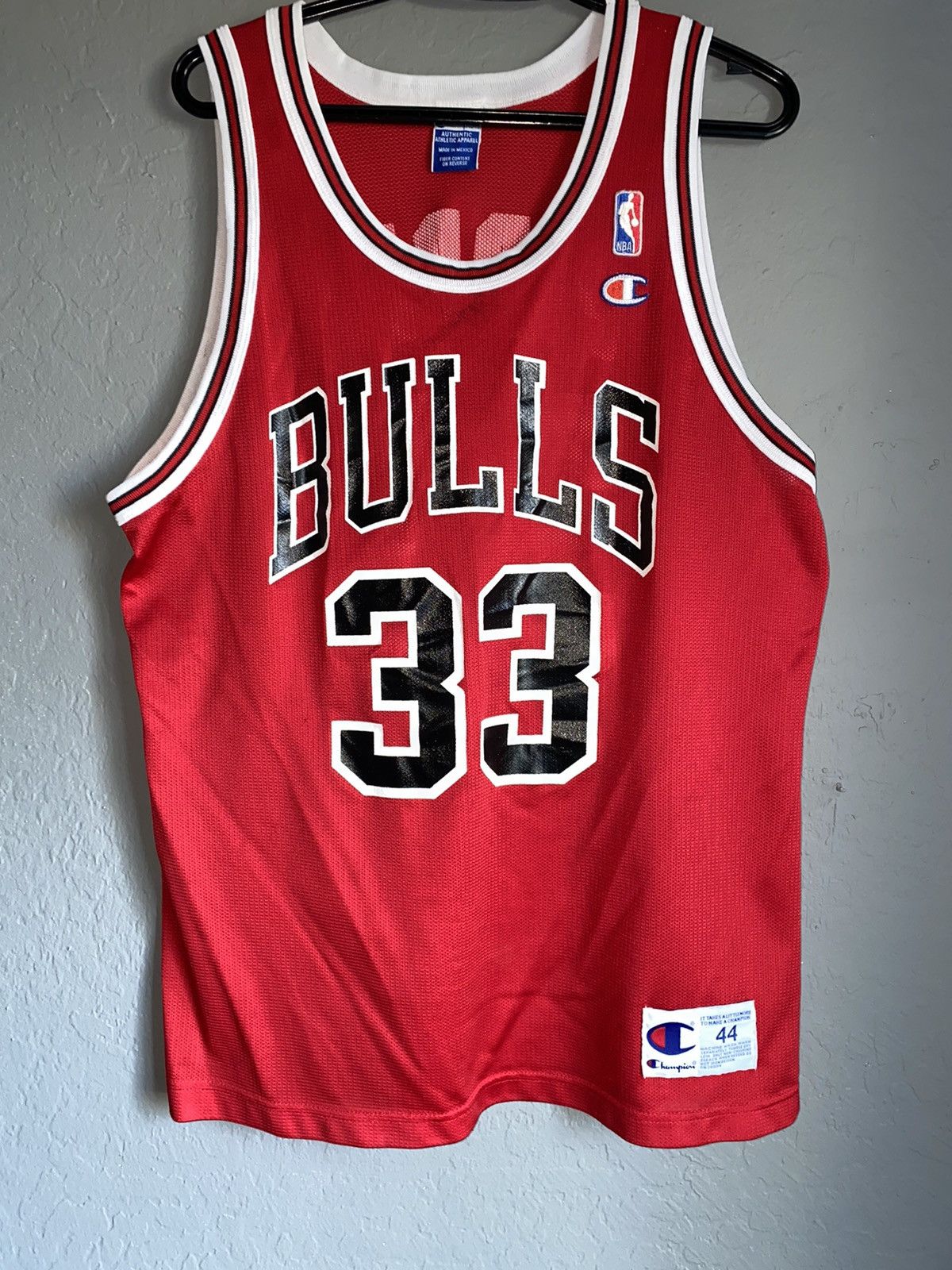 Champion CHICAGO BULLS SCOTTIE PIPEN #33 RARE VINTAGE | Grailed