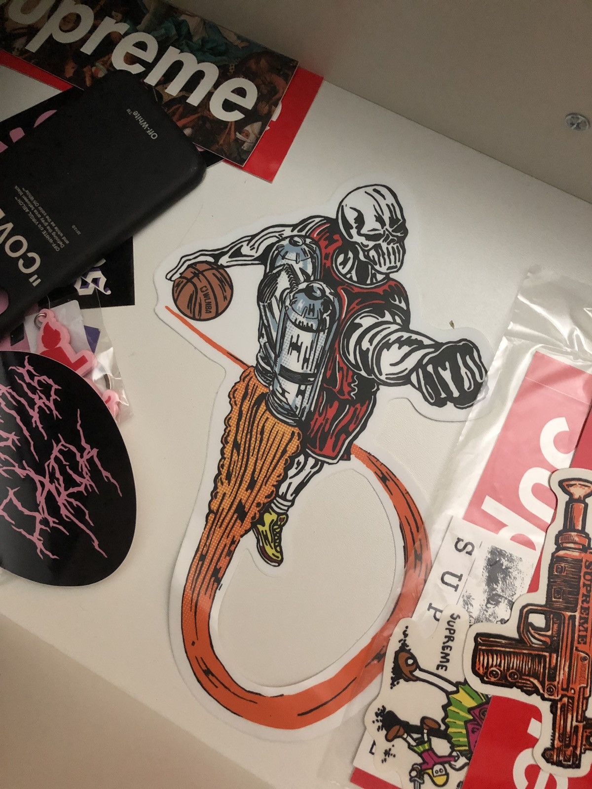 Stickers Warren Lotas Rockets RARE 2 hour release NBA STICKER | Grailed