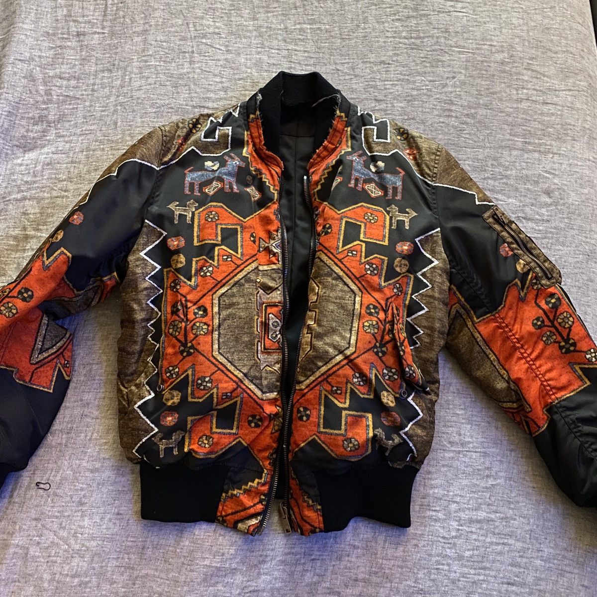 Givenchy Givenchy 15fw Persian Print Reversible bomber Jacket | Grailed
