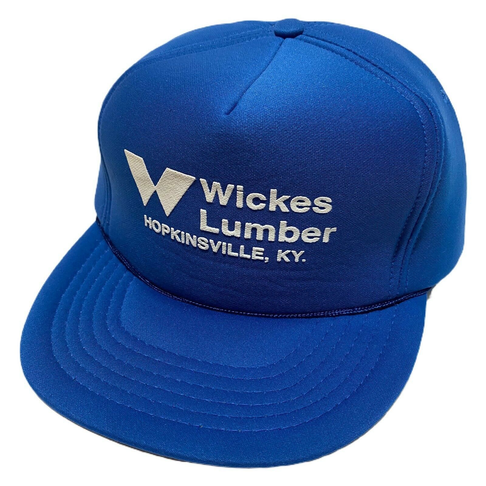 Snap Back × Trucker Hat × Vintage 90s Wickes Lumber Kentucky Snapback ...