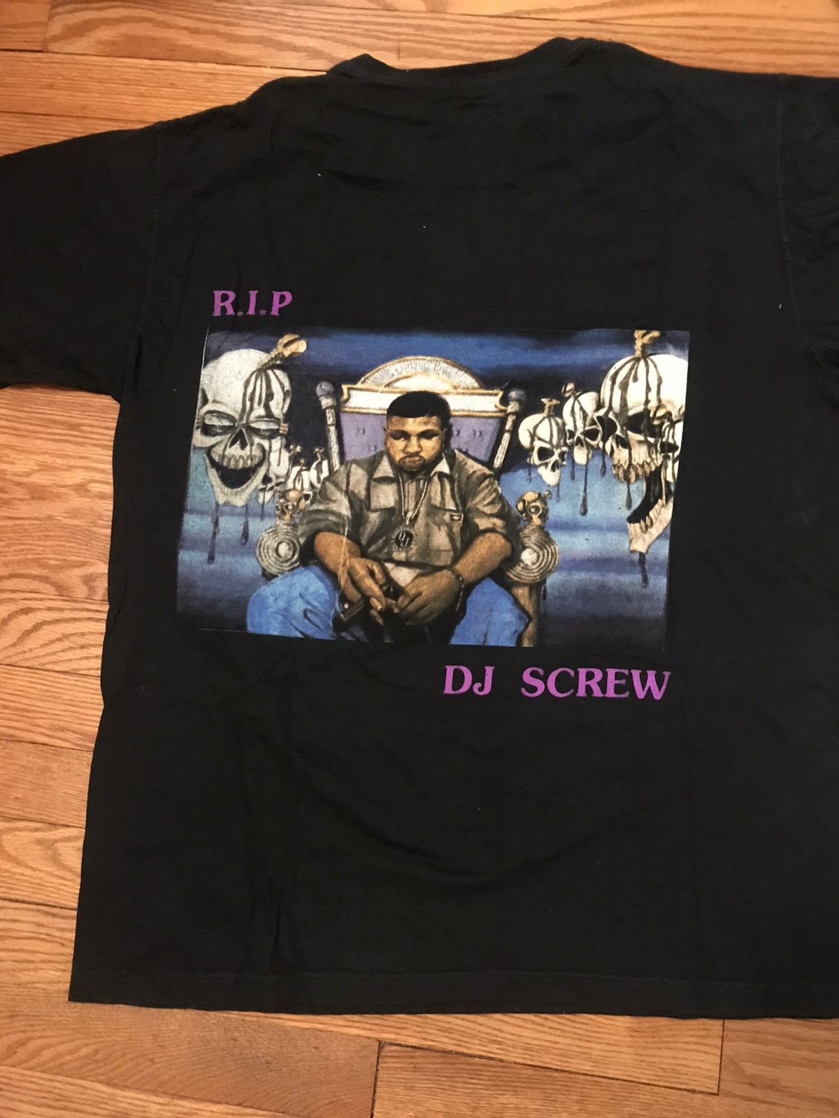 Travis Scott RIP DJ Screw Tee | Grailed