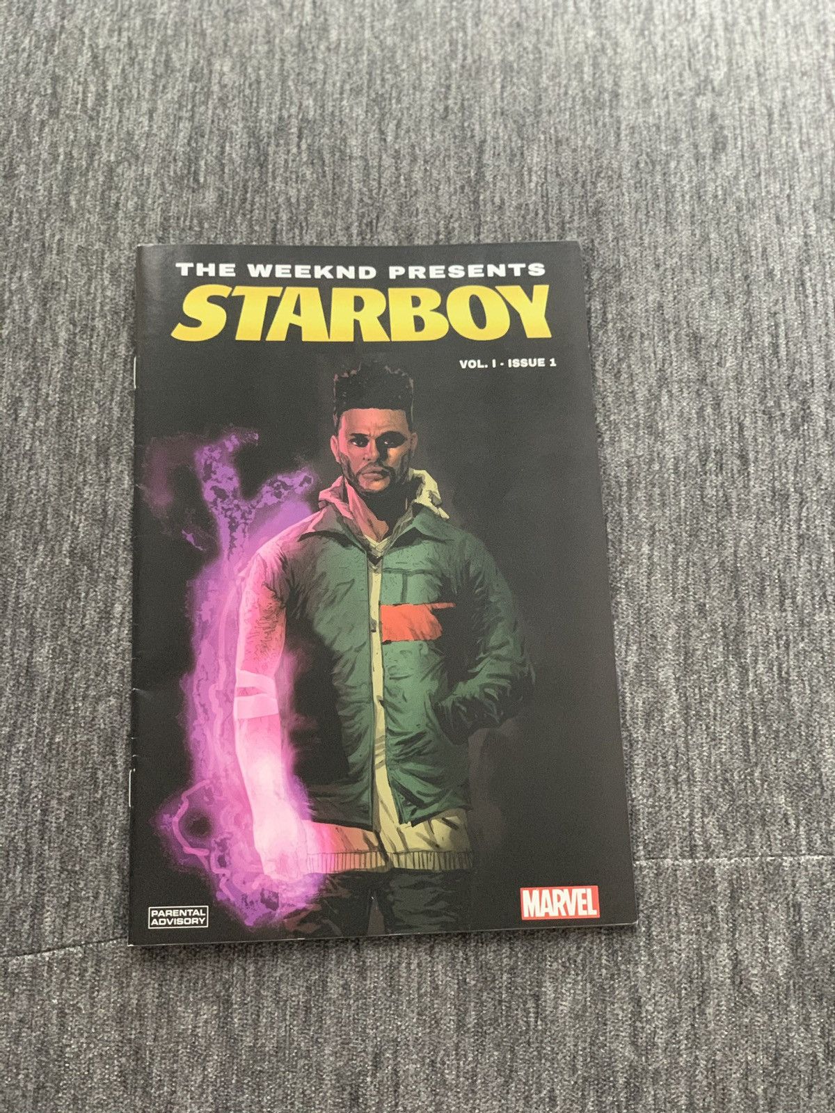 Marvel Comics × The Weeknd Starboy Marvel Comic - Volume 1 Issue 1 ...