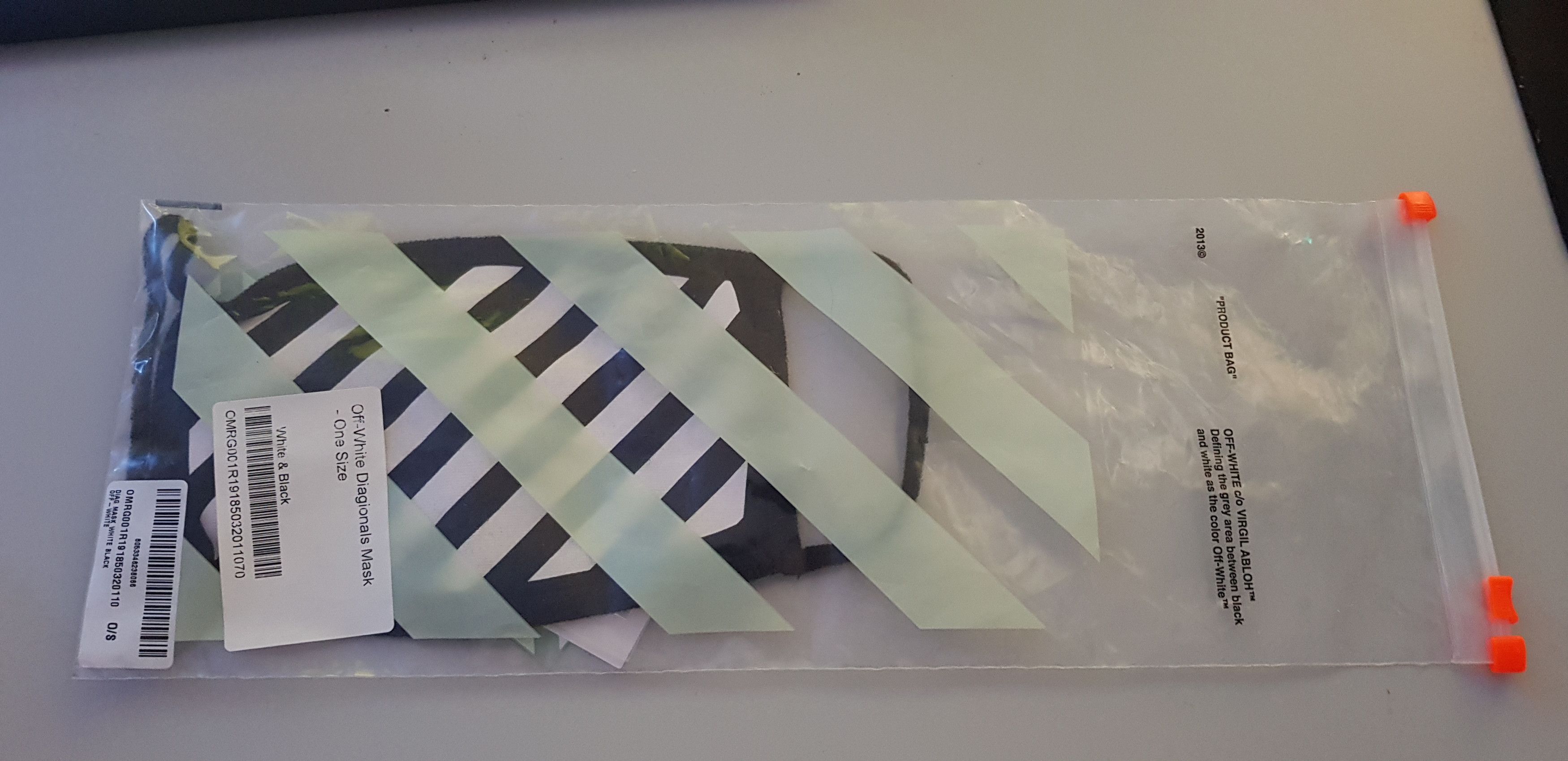 Off-White Diagonal Mask | Grailed