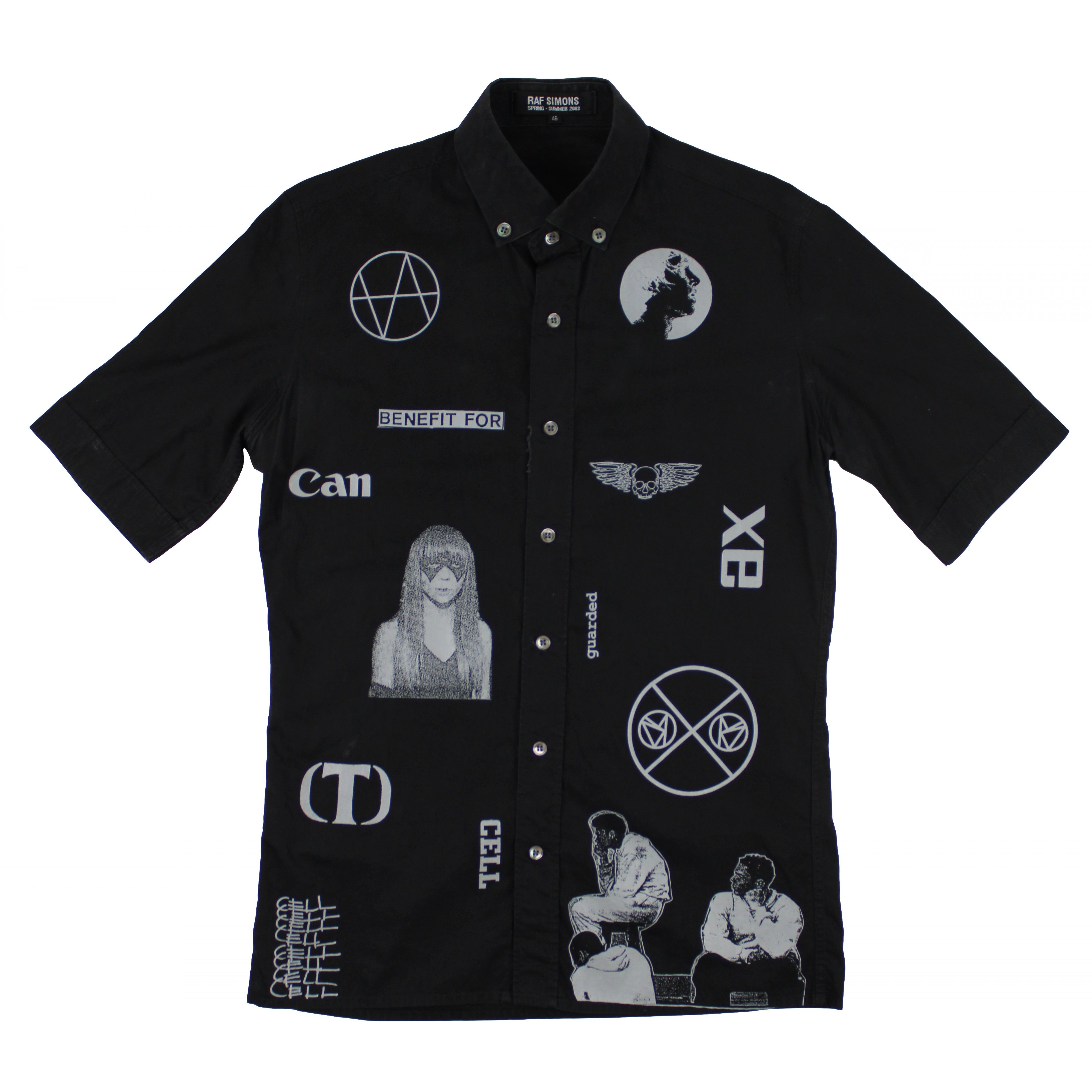 Raf Simons SS03 Consumed Cell Shirt | Grailed