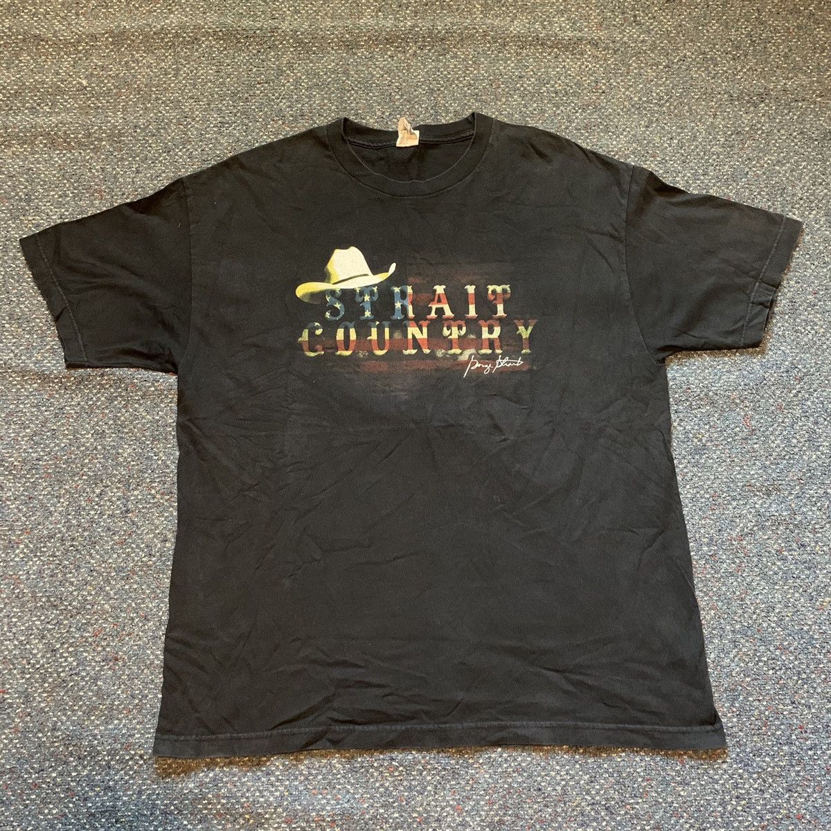 Vintage Vintage George Strait Tour Shirt XL | Grailed