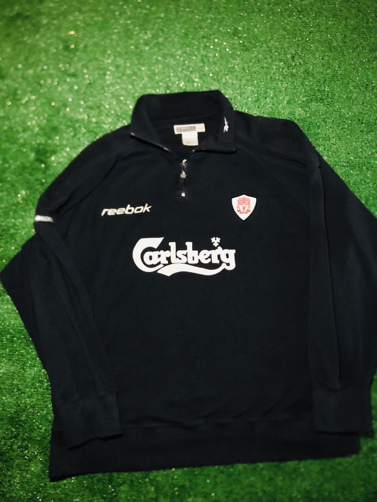 Vintage Vintage Liverpool Reebok 1/4 zip | Grailed