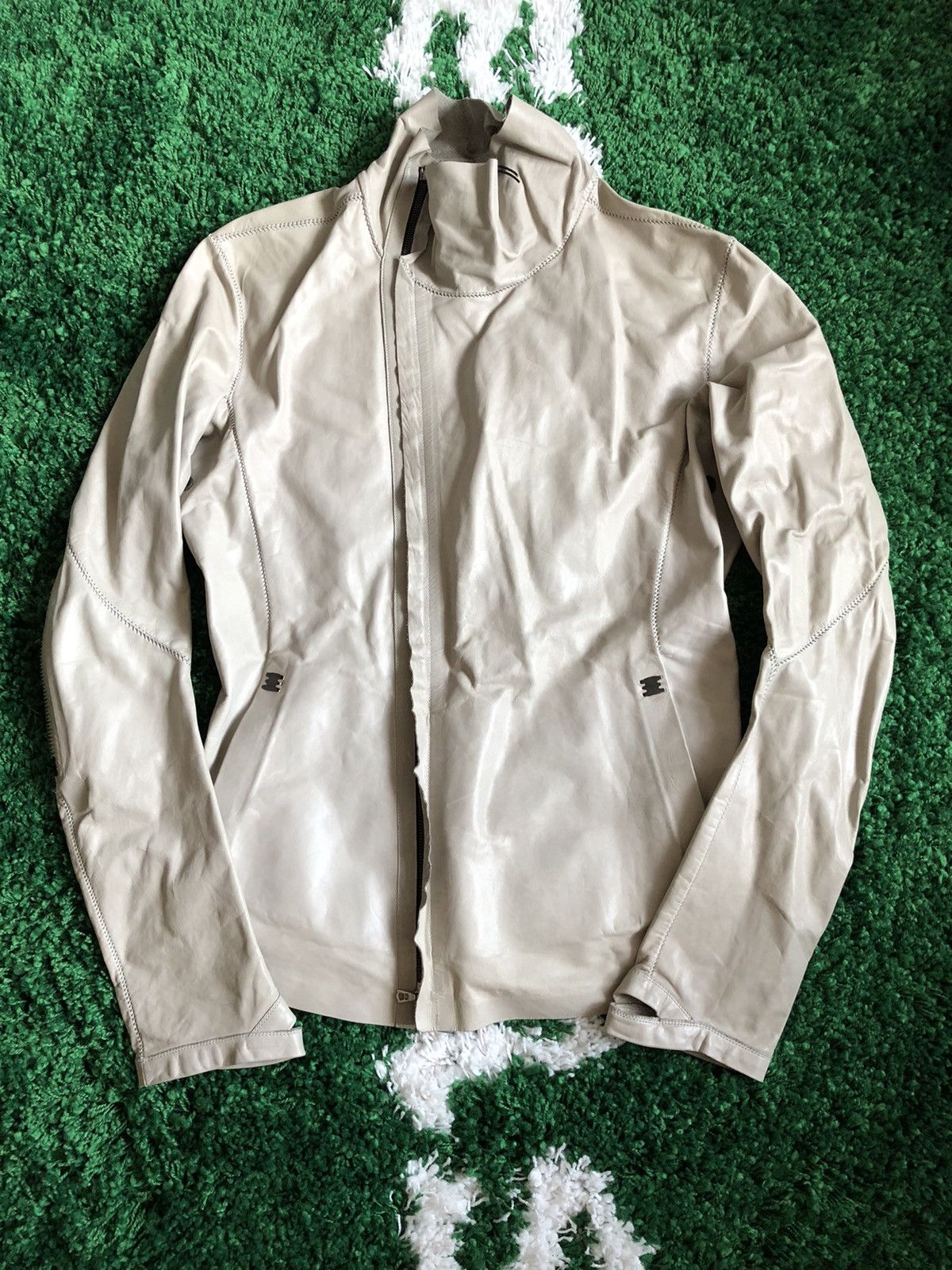 Isaac Sellam Experience Sold New! Staples leather jacket | Grailed