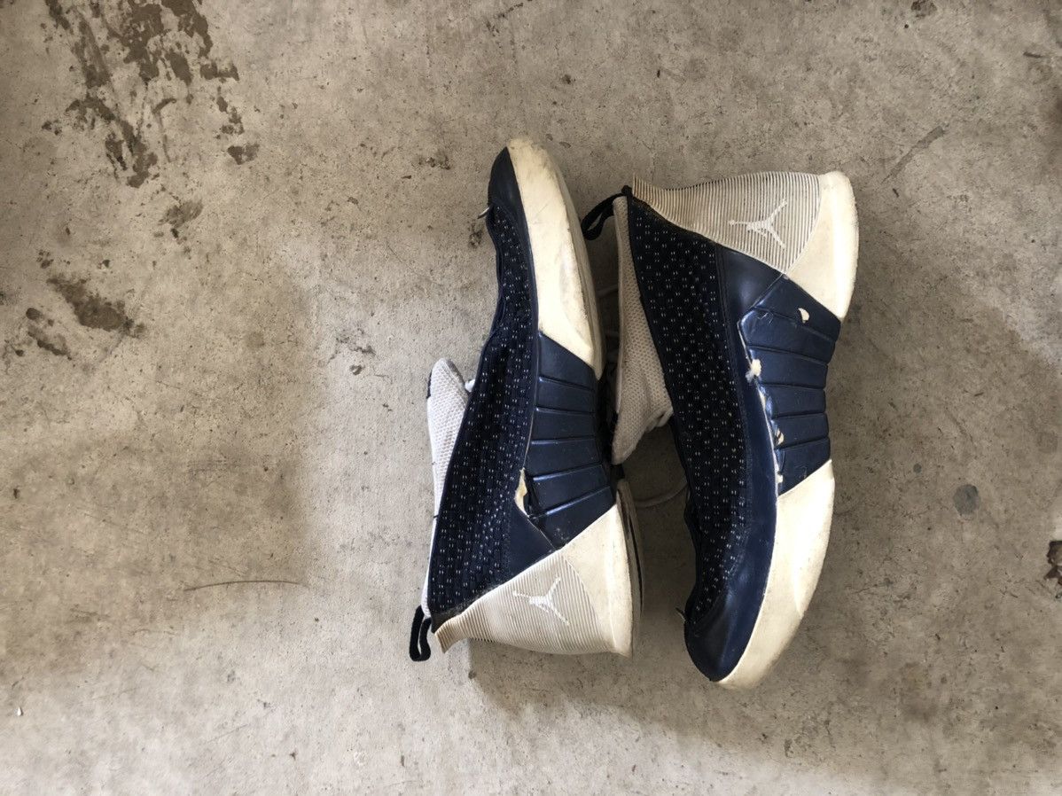 Jordan Brand Air Jordan 15 OG White Columbia Blue Black 2000 | Grailed