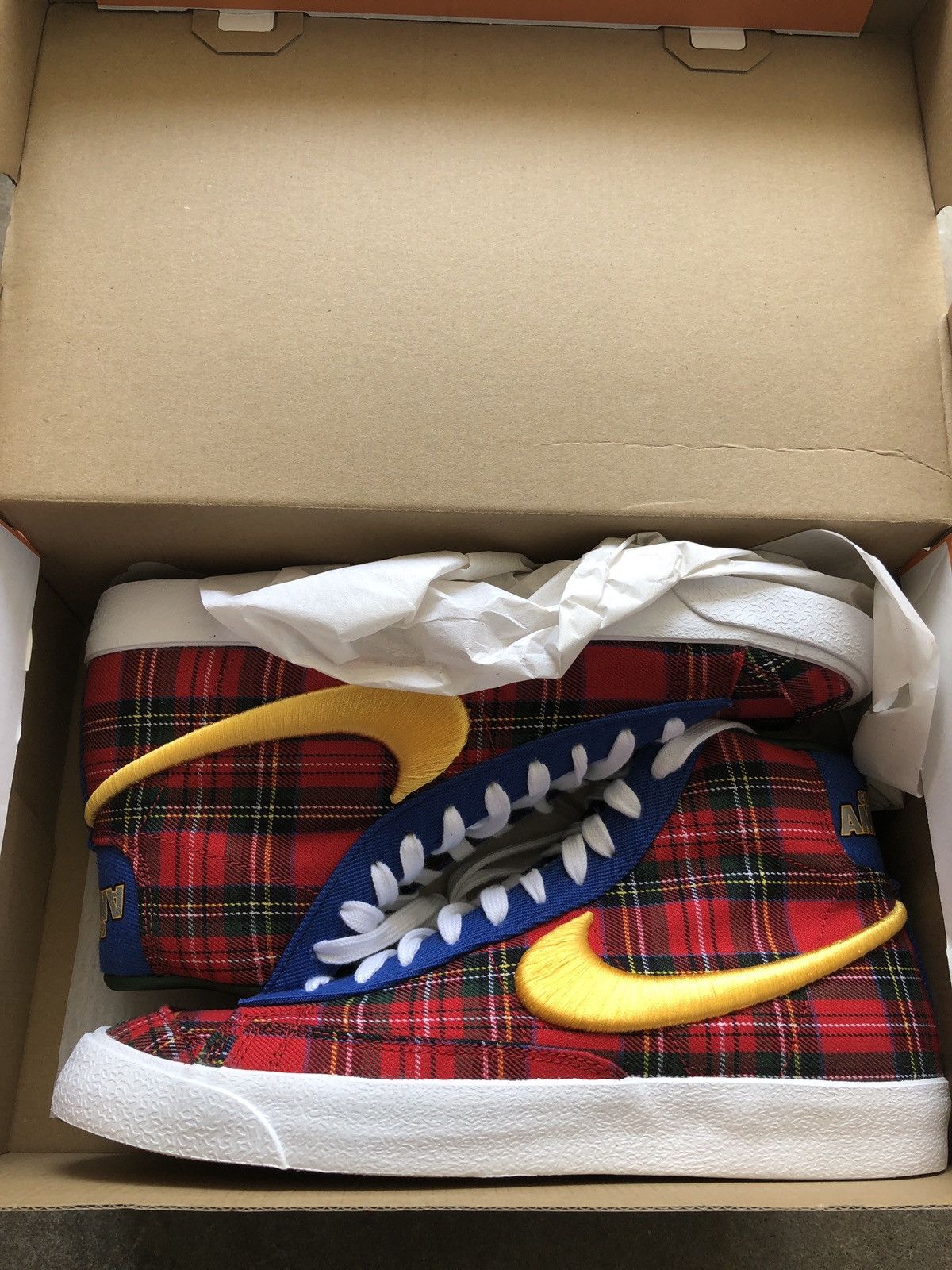 Nike Nike Blazer Mid 77 Vintage Plaid Multi Coming to America | Grailed