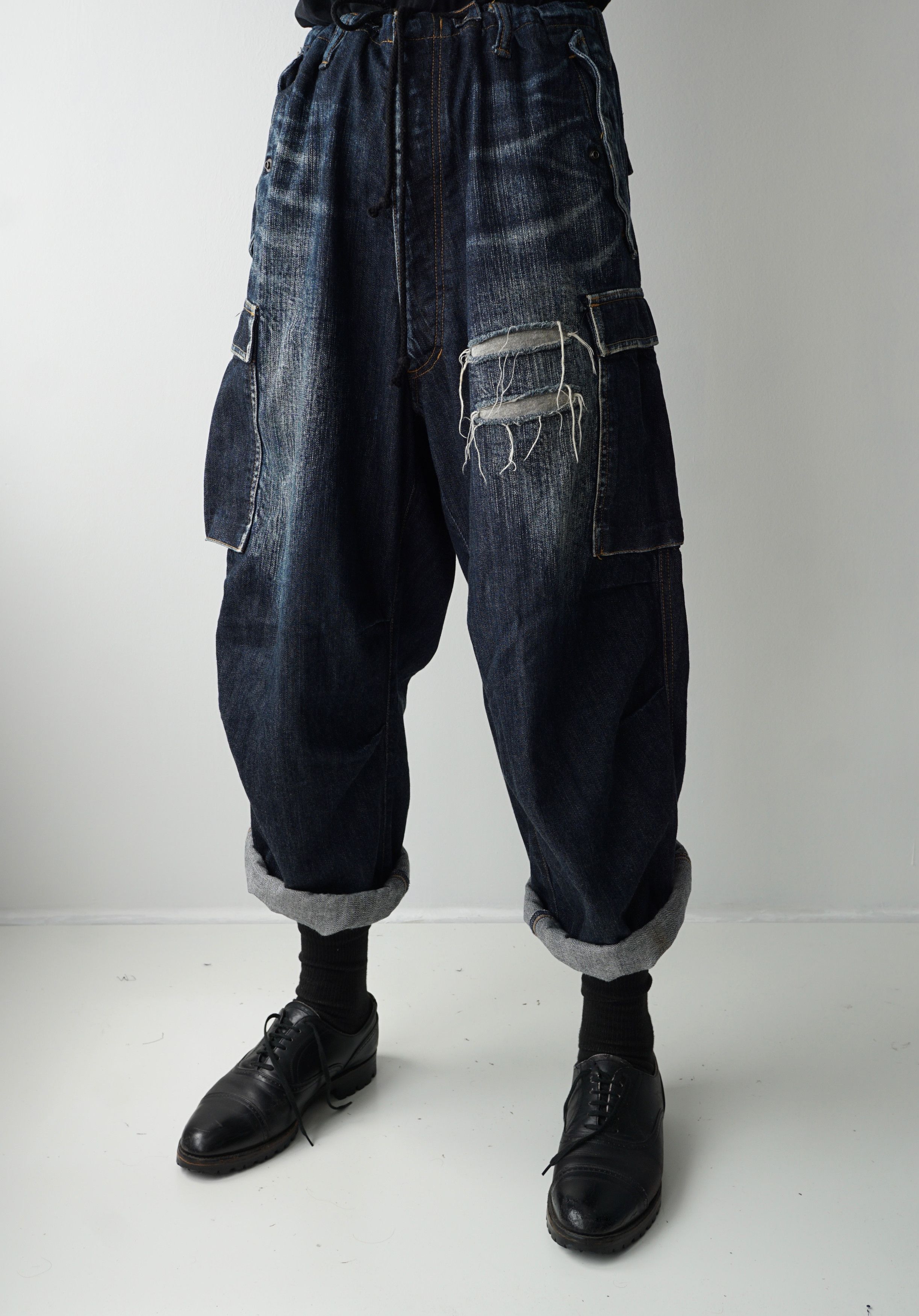 Yohji Yamamoto SS13 Denim Cargo | Grailed