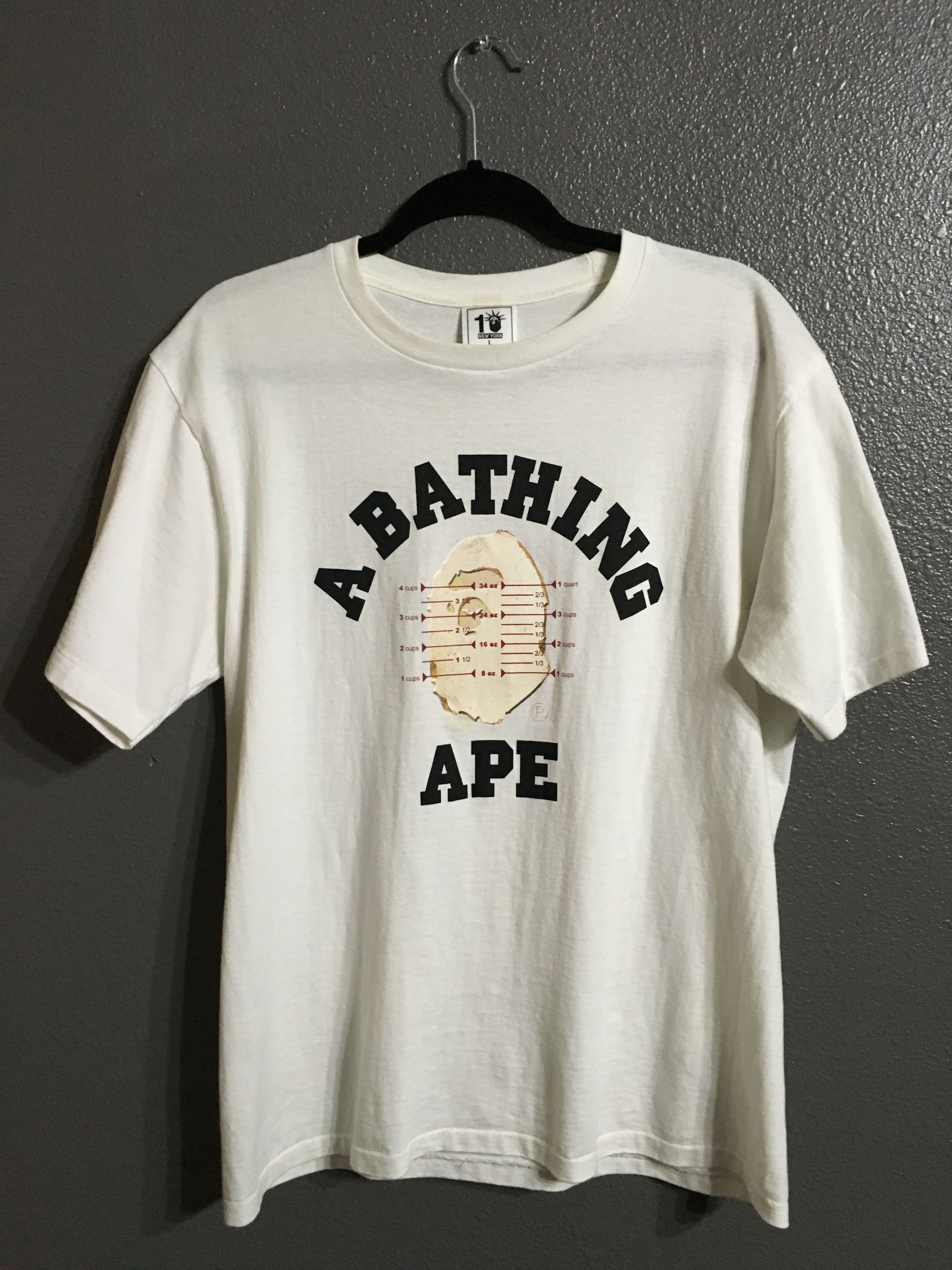 Bape Pusha-T x Bape 10th Anniversary Tee | Grailed