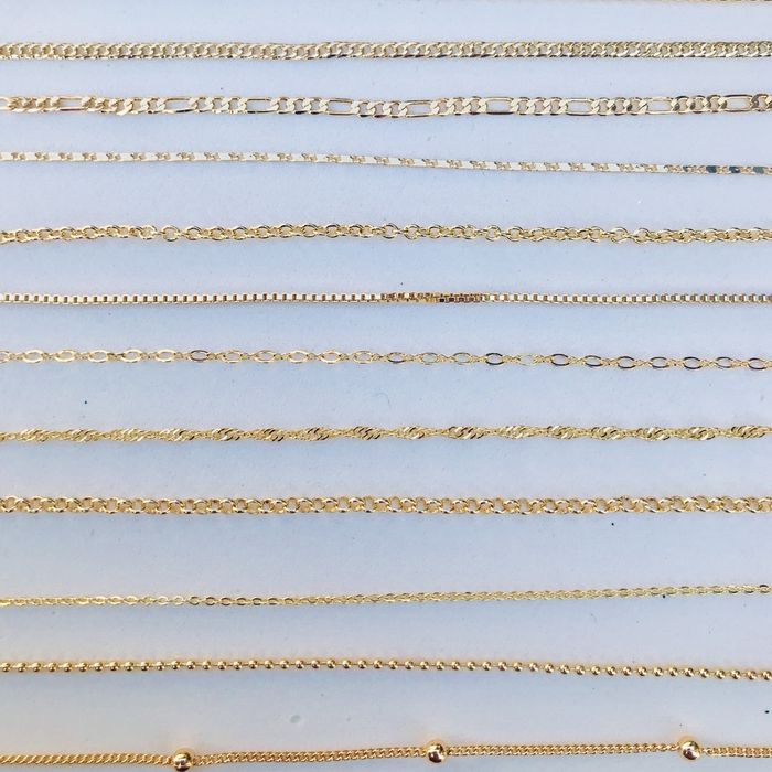 Generic 14K gold plated Razor Blade Pendant necklace | Grailed