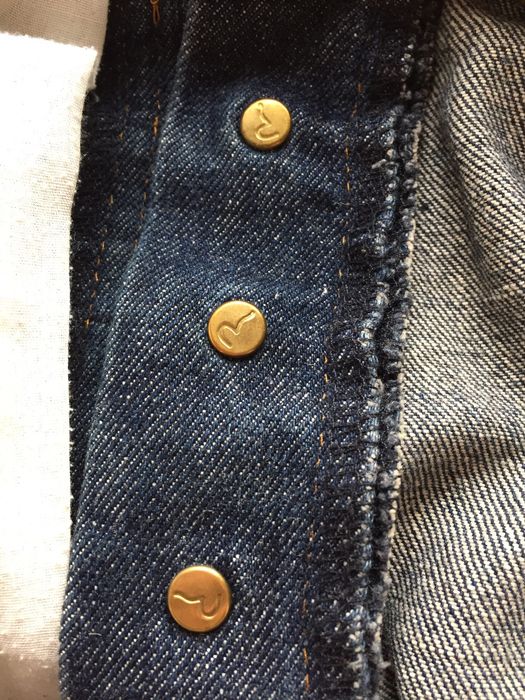 Evisu OG Mighty Evisu backprint denim | Grailed