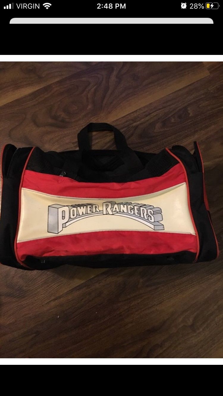 Vintage Vintage Power Rangers Duffle Bag | Grailed