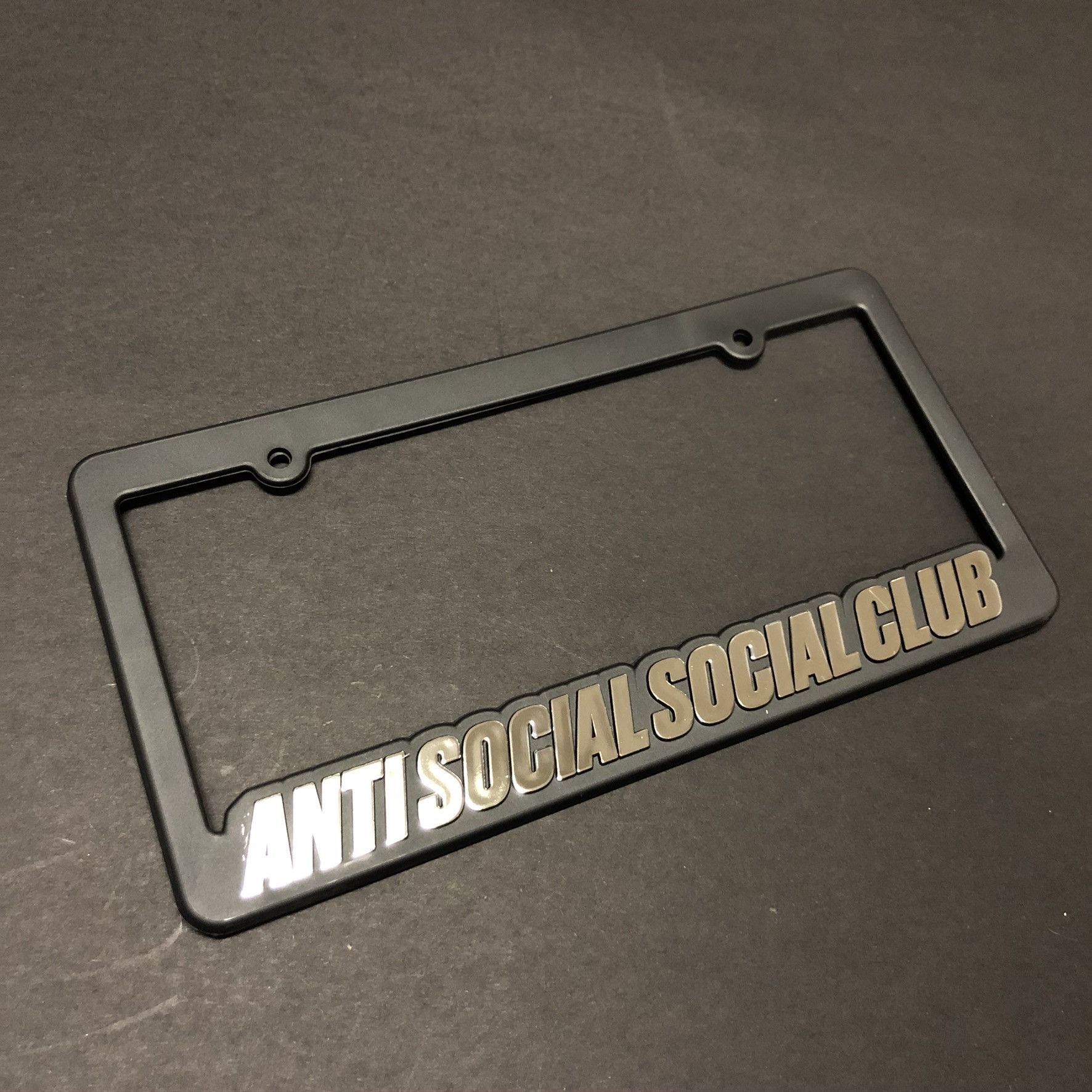 Anti Social Social Club DS anti social social club License Plate Frame ...