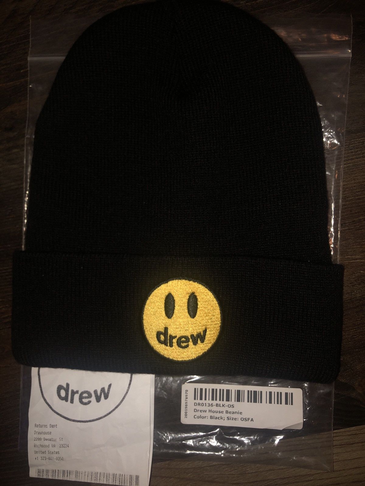 Drew House Drew House Mascot Logo Beanie | Grailed