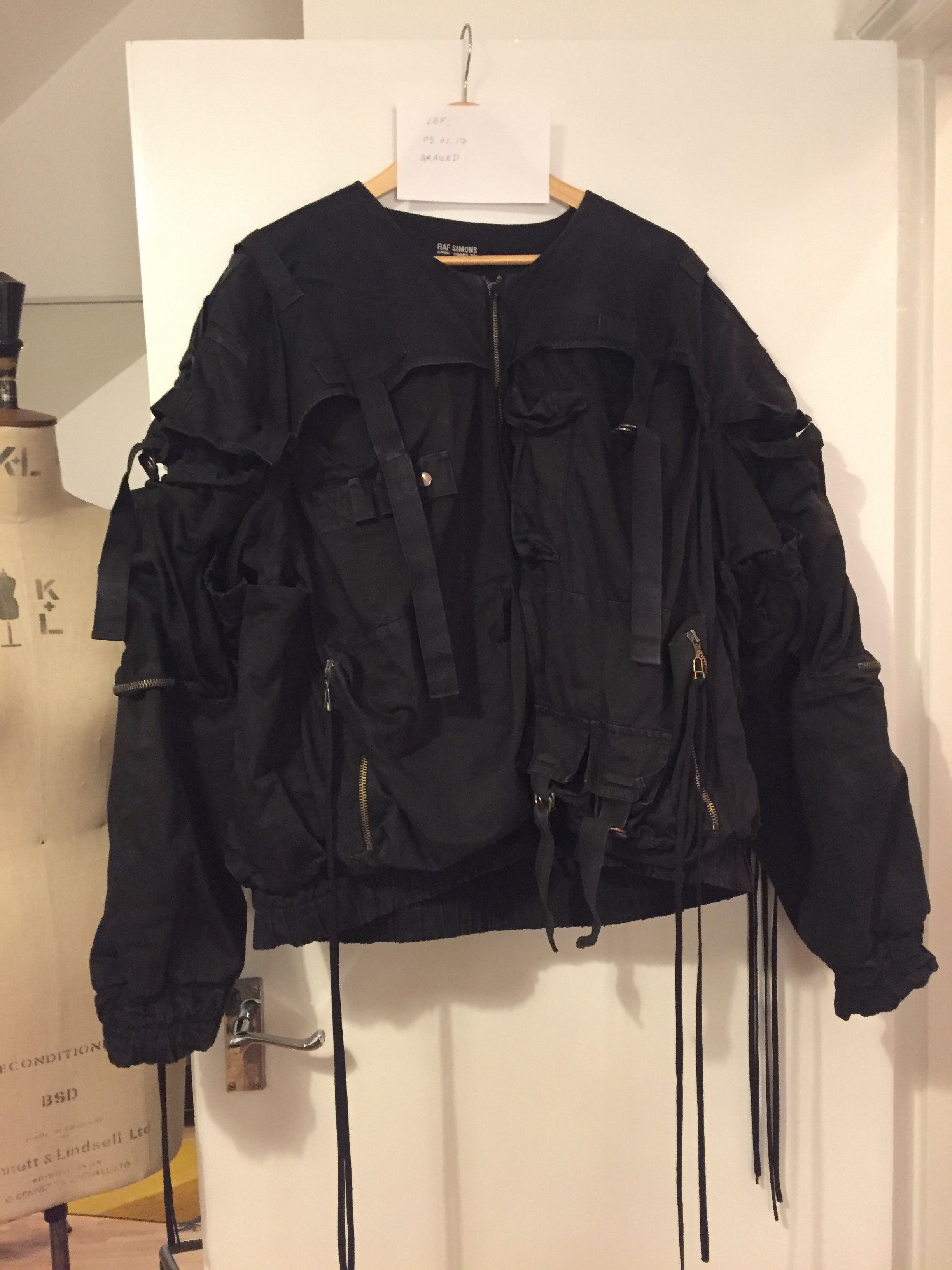 Raf Simons S/S03 'Consumed' Parachute Jacket | Grailed