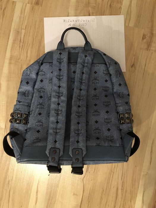 MCM MCM Backpack Baby Blue | Grailed