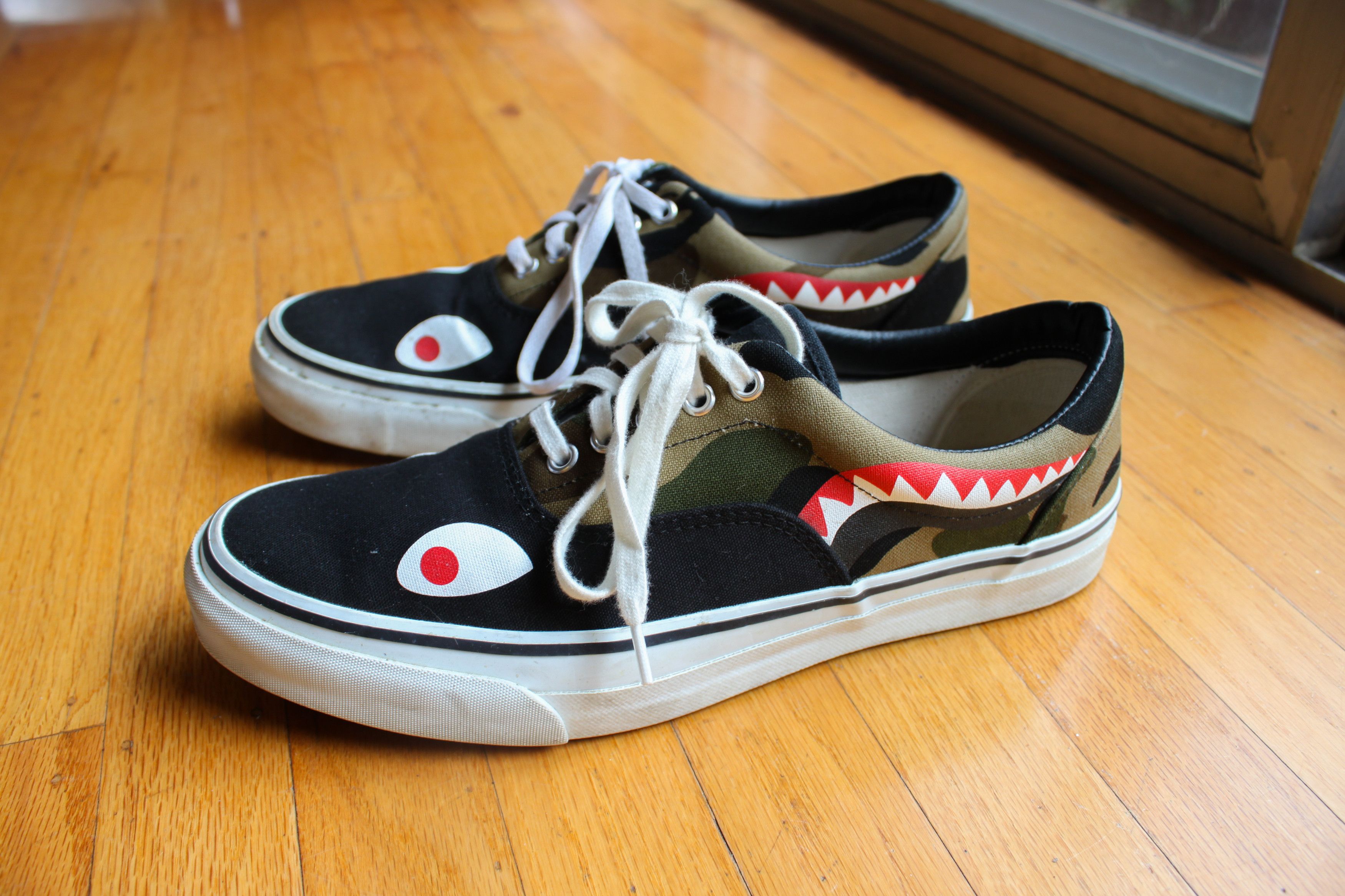 Bape Bape skate shoes shark | Grailed