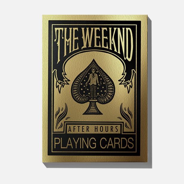 The Weeknd The Weeknd playing cards | Grailed