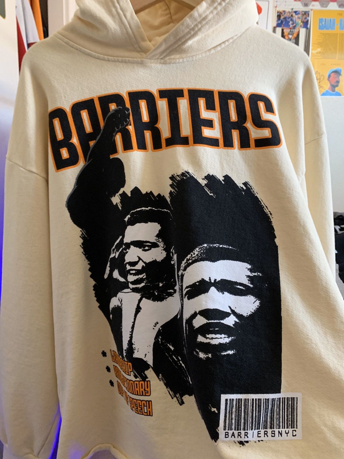 Barriers Barriers “Fred Hampton” hoodie | Grailed