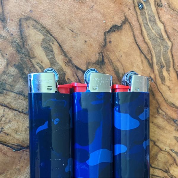 Bape Blue Camo Mini Bic Lighter🥶🥶 | Grailed