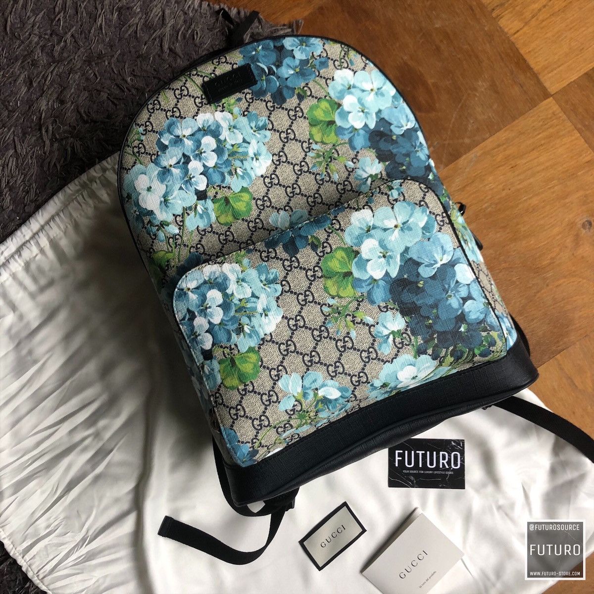 Gucci Gucci Blooms GG Supreme Canvas Backpack | Grailed