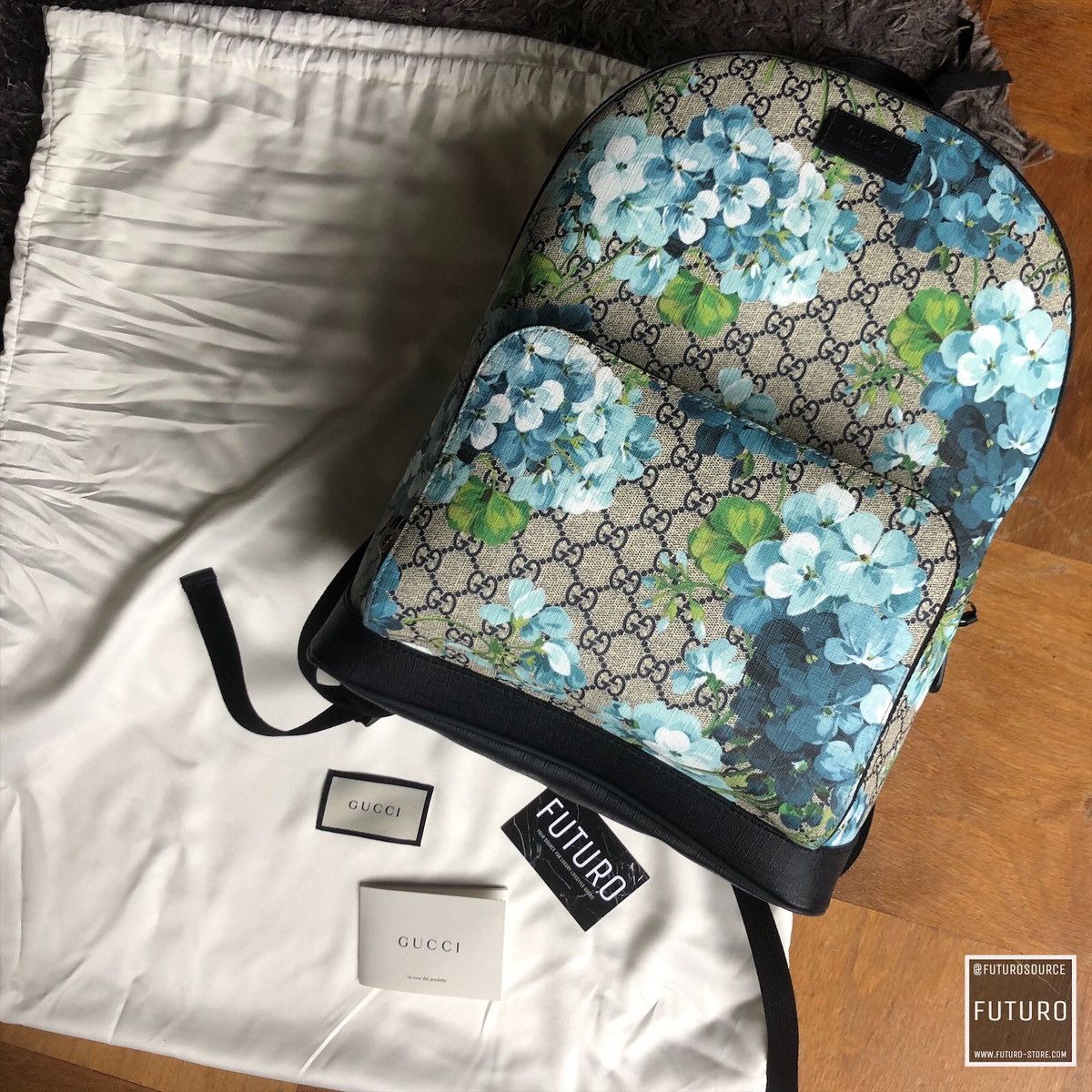 Gucci Gucci Blooms GG Supreme Canvas Backpack | Grailed