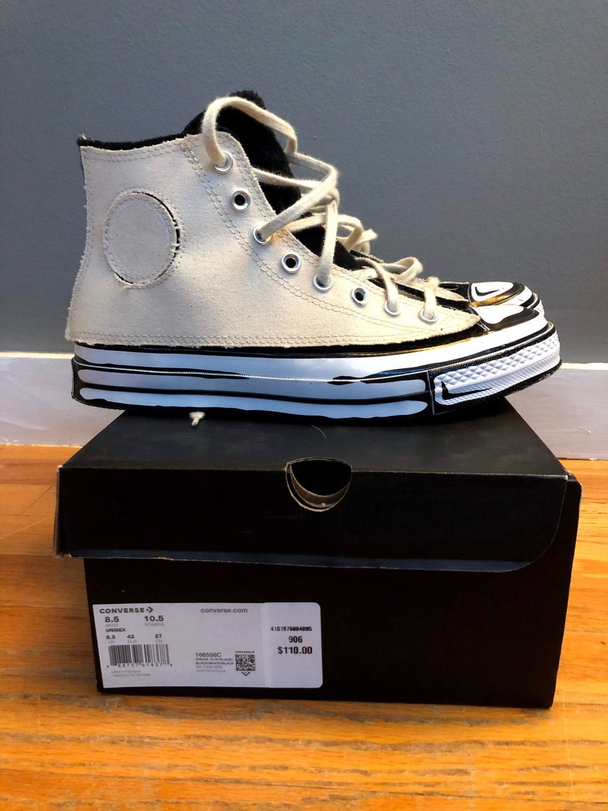 Converse Joshua Vides x Chuck 70 High Interchangeable Panels - Black ...