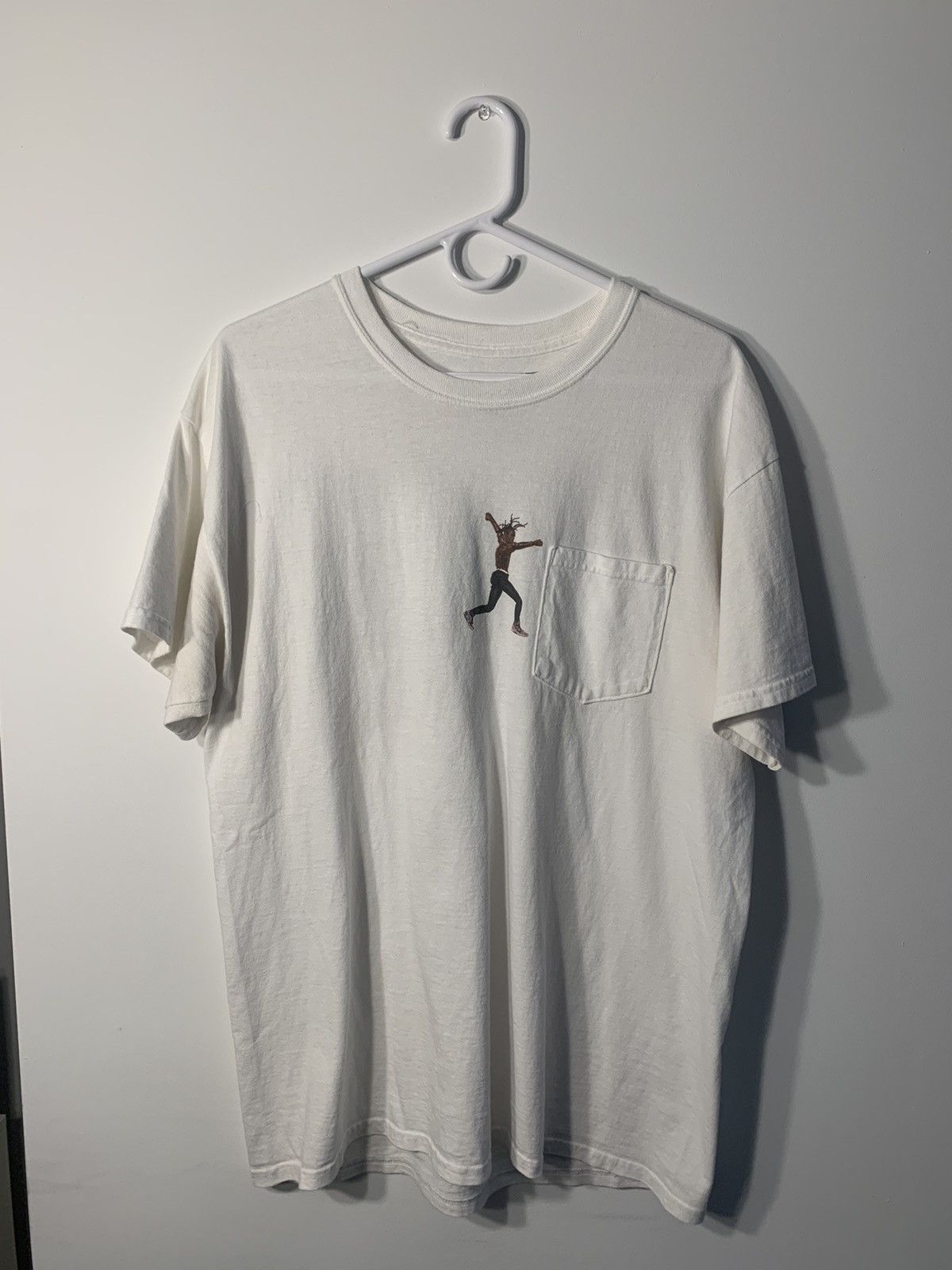 Travis Scott Off-White x Travis Scott OG Jordan 1 T-shirt | Grailed