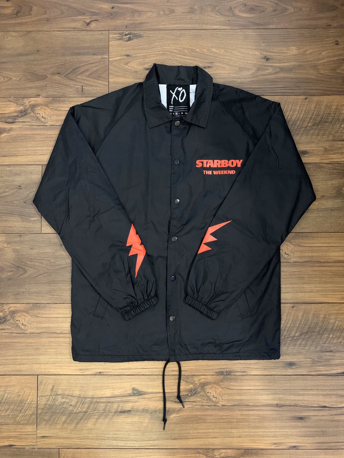 The Weeknd Starboy Windbreaker The Weeknd Jacket | Grailed