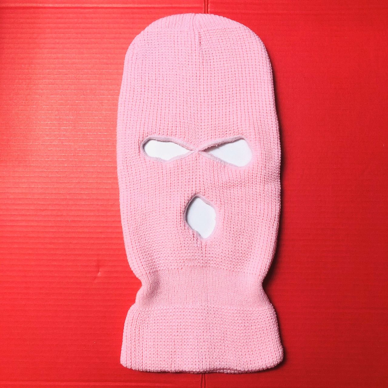 Rockers Unisex Super Sick Plain Pink Ski mask | Grailed